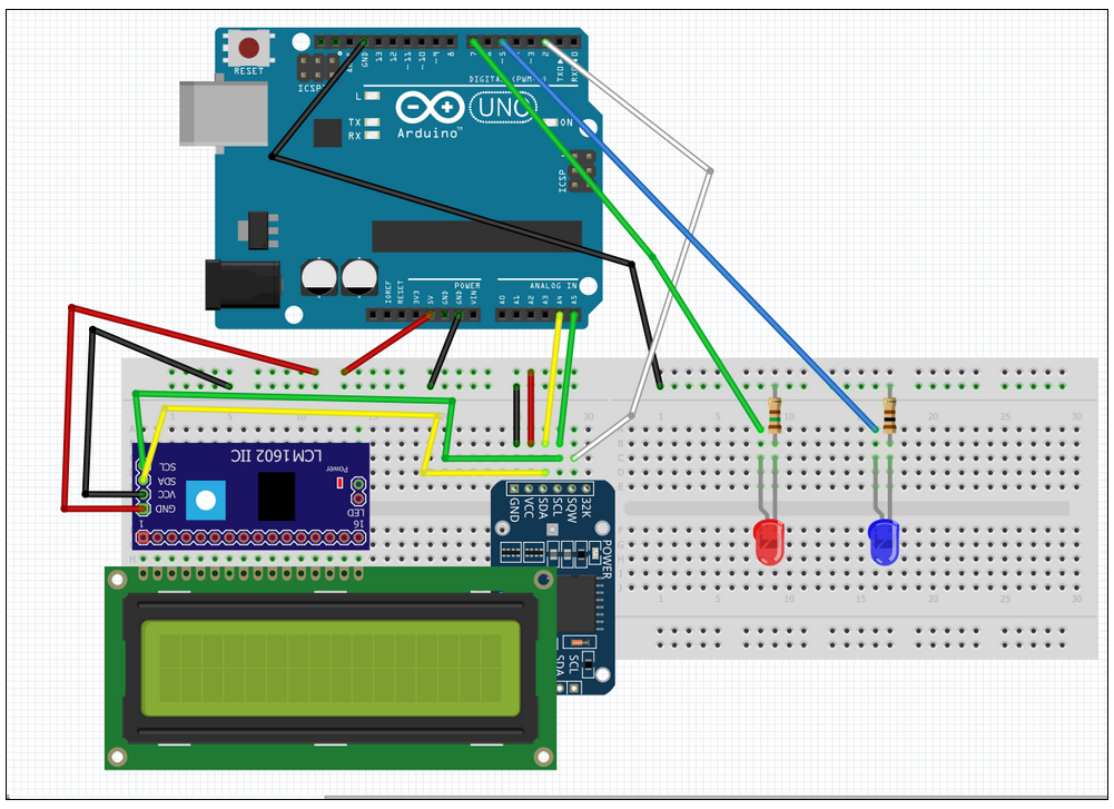 Série Arduino Básico 53 Usando Alarmes Com Rtc Ds3231 Pino Sqw Arduino ~ Visual Dicas